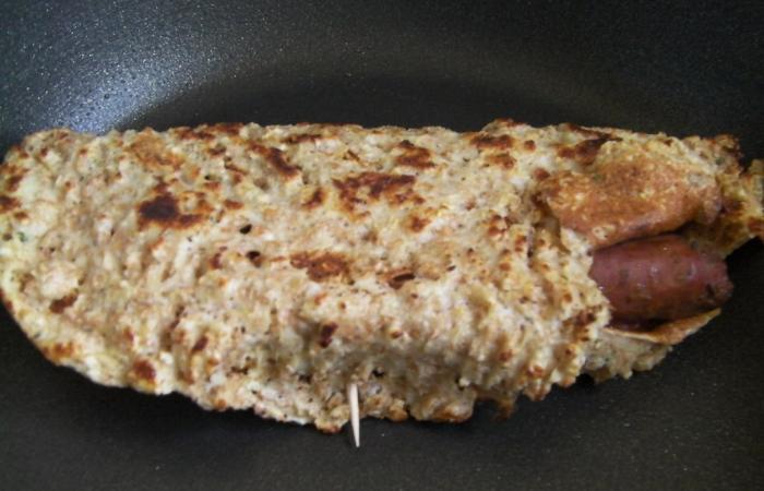 Panini merguez au carré frais ail & fine herbe , recette Dukan PP par ...
